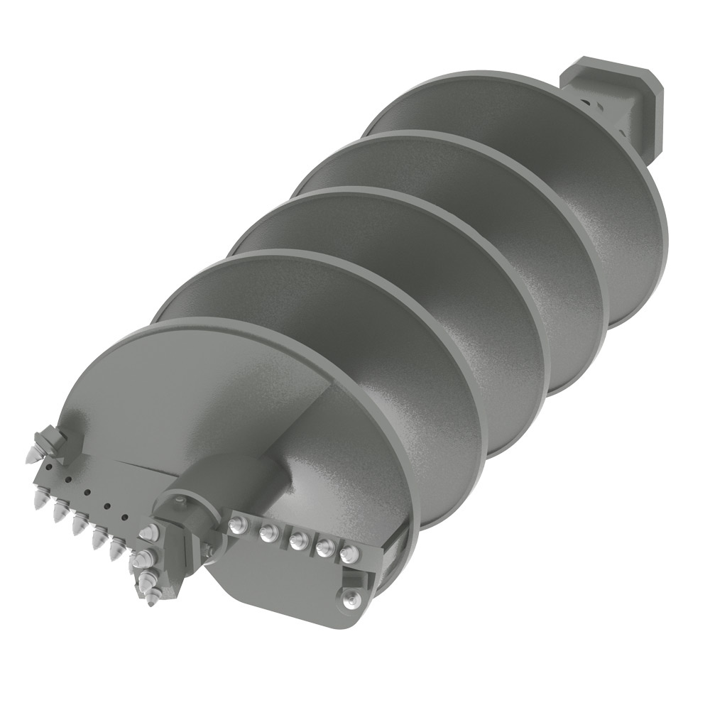 Type AU-RSC2 uncased / extended Double-start rock auger - Liebherr