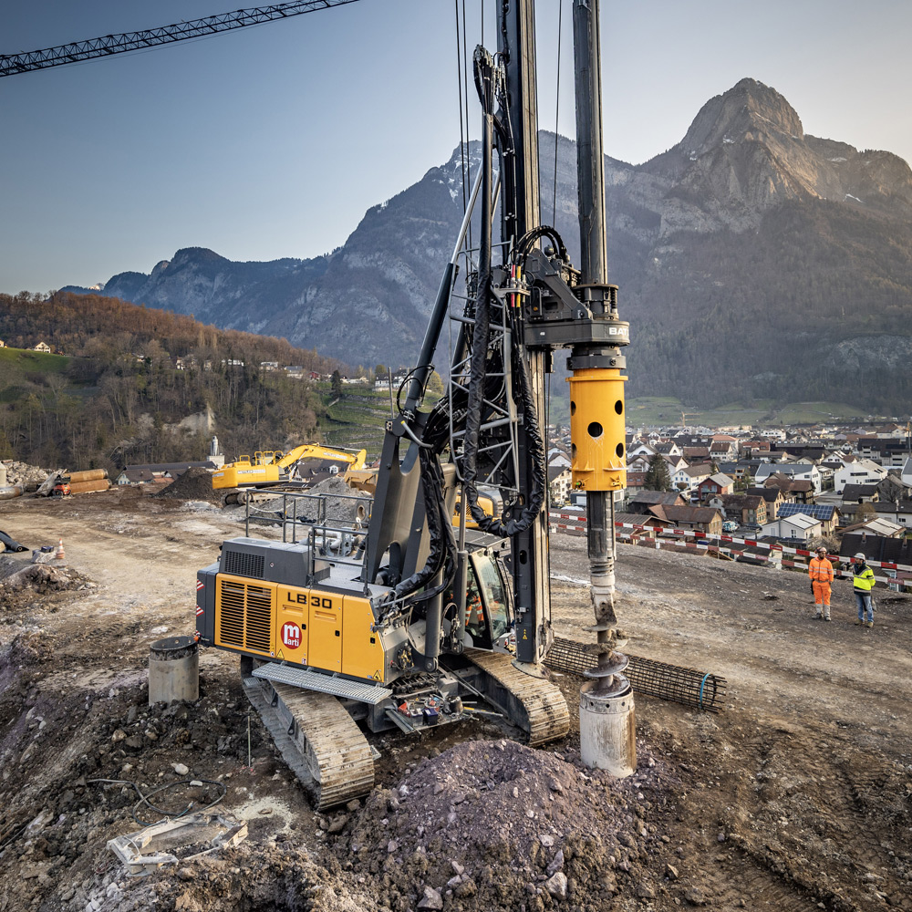 Drilling rigs LB series | Liebherr deep foundation