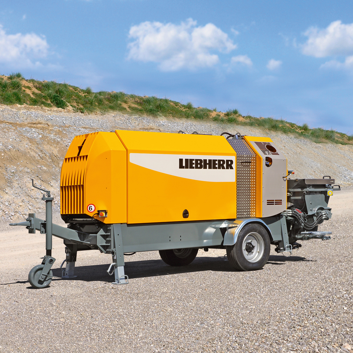Stationary concrete pumps for flexible use - Liebherr