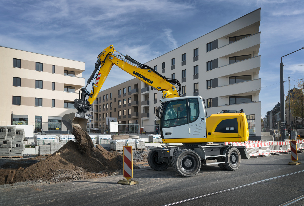 Wheeled excavators - Liebherr