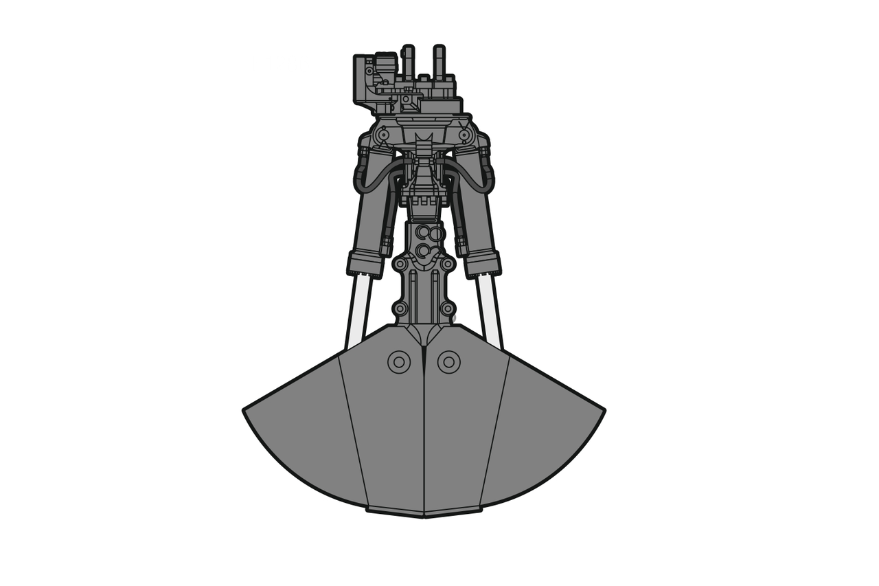 Benne bivalve / Benne per materiale sfuso - Liebherr